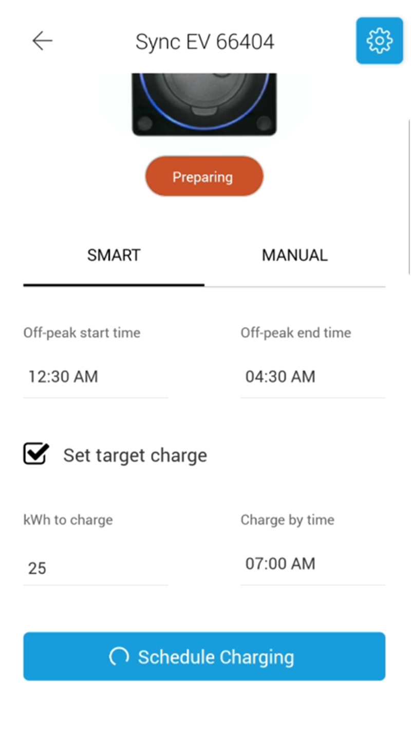 Sync EV charge point | Smart Home Charge | Smart Home Charge