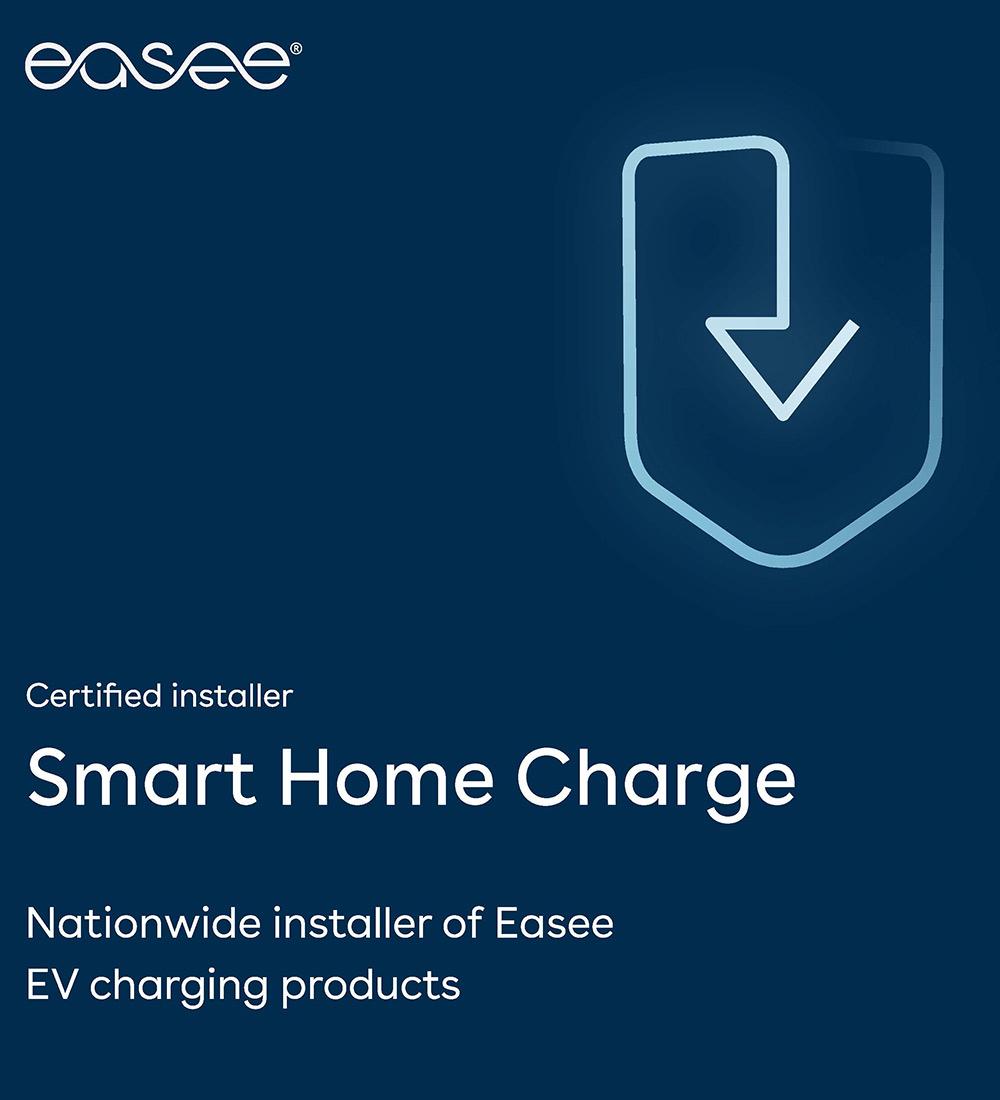 Easee One EV Charger Installation | From £930 or £25 a month | Smart Home Charge