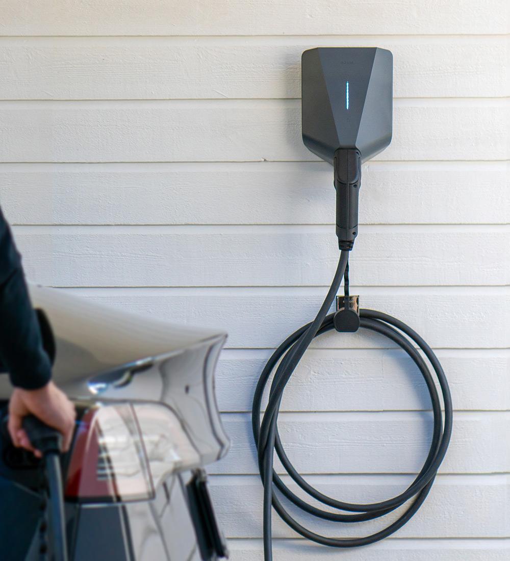 Easee One 7kW smart home EV charger installation