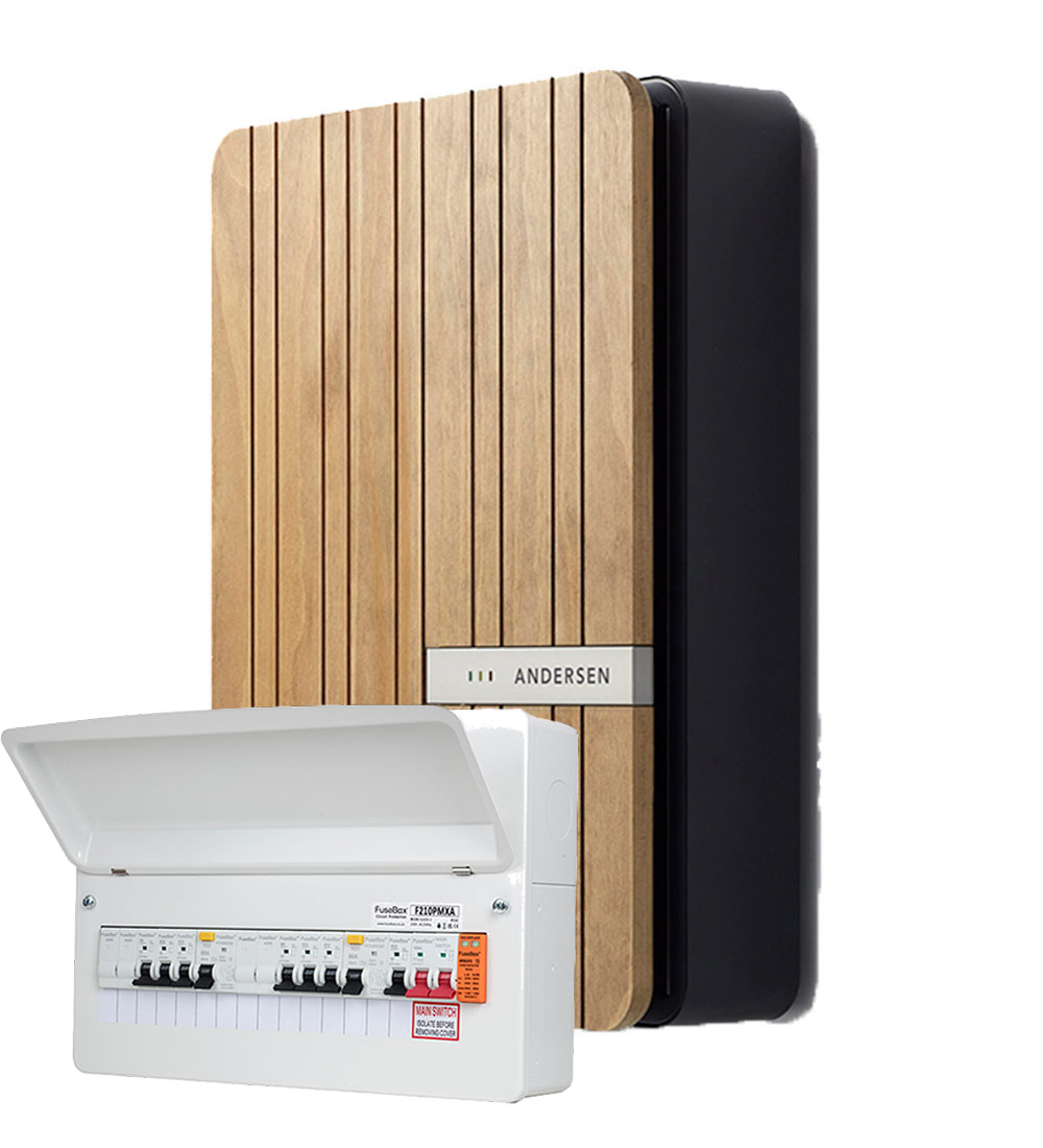 Andersen A2 EV charger installation | From £1,589 installed or £21 a month